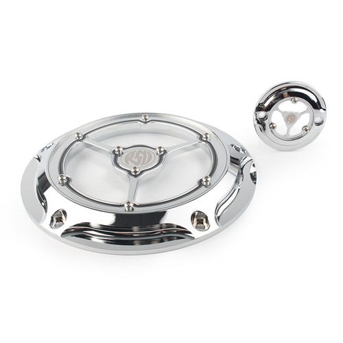 CNC RSD Motorcycle Derby Cover & Timer Timing Covers Fit For Harley ...