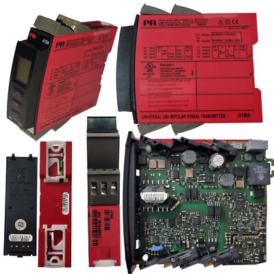 PR4184 Universal uni-/bipolar Signal Transmitter With PR4501 SER.NO ...