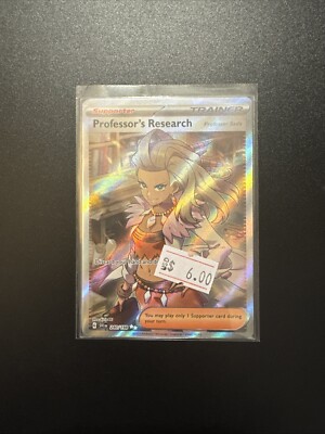 Pokemon TCG SV Base Set Professor's Research SIR 240/198 NM | eBay