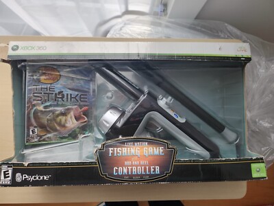 Bass Pro Shops XBOX 360 Fishing Rod Reel Controller The Strike New ...
