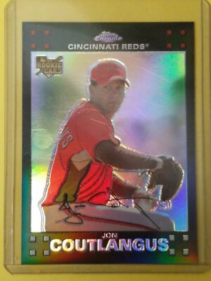 2007 Topps Update Rookie Chrome Refractor /415 Jon Coutlangus #TRC22 | eBay