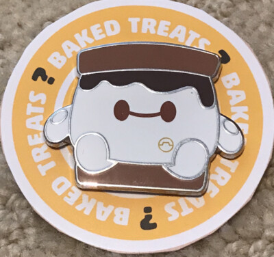 Disney Pin Baymax Toasted Smore Munchling Series 1 Mystery Munchlings ...