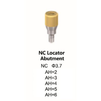 Straumann Compatible Dental NC Locator Abutment Diameter 3.7 AH=2,3,4,5 ...
