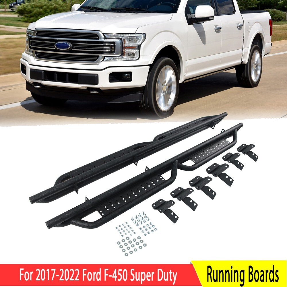 Ford Truck Running Boards Universal 4X4 Pickup Truck Car Steel Side