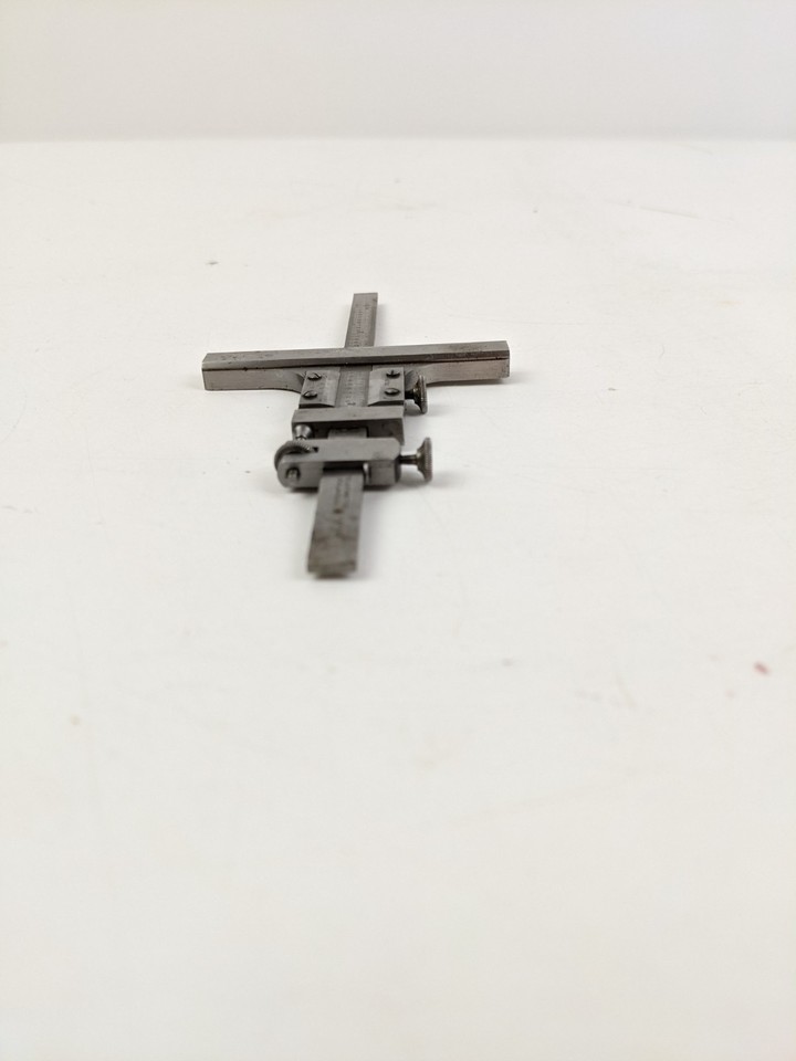 Vintage L. S. Starrett No. 448 Vernier Depth Gage Machinist Tool USA | eBay