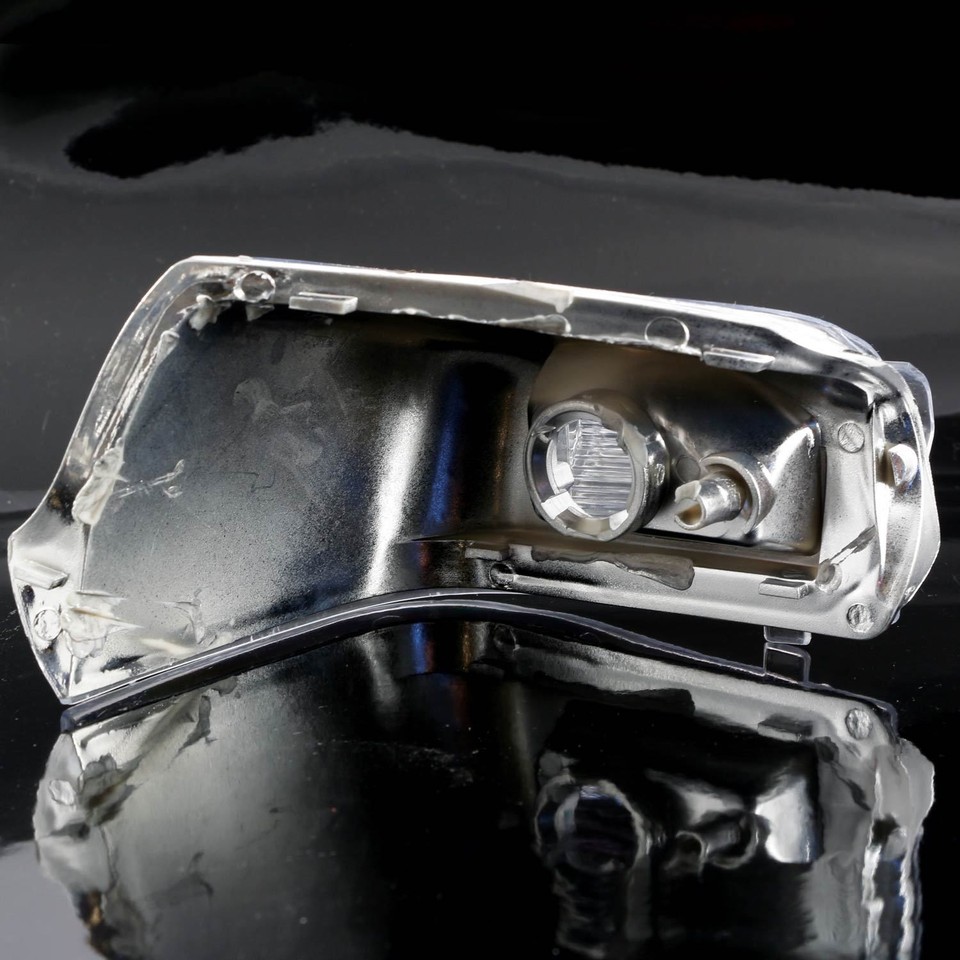 LEFT+RIGHT SIDE WING DOOR MIRROR INDICATOR LENS CLEAR compatible with ...