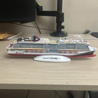 CARNIVAL OFFICIAL CELEBRATION CRUISE SHIP MODEL | eBay