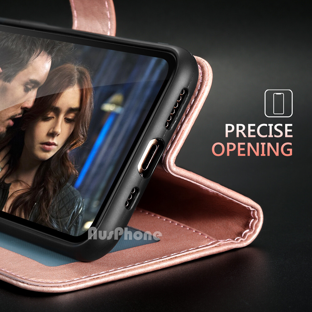 Luxury Flip Leather Wallet Case Cover For iPhone 17 16 15 14 13 12 11 ...