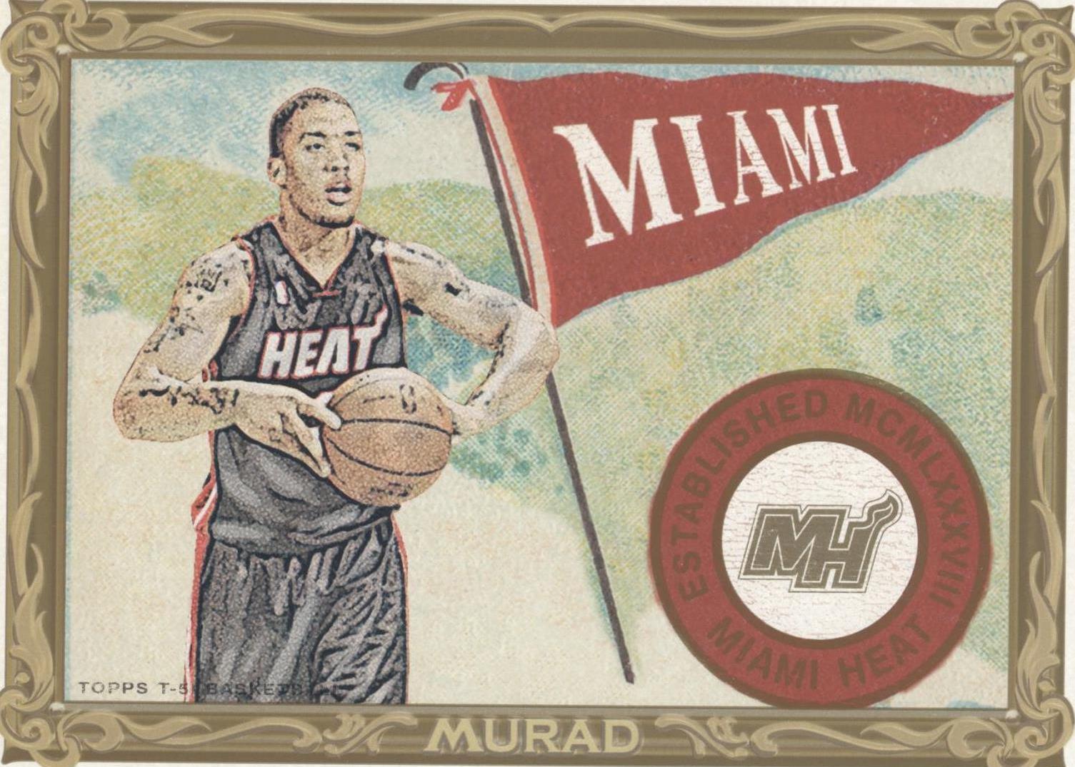 2008-09 Topps T-51 Murad - T-6 Cabinet Michael Beasley #T6-MB (RC) for ...