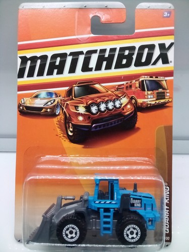 Matchbox Superfast / MB 737 - Quarry King - Front End Loader - Blue ...