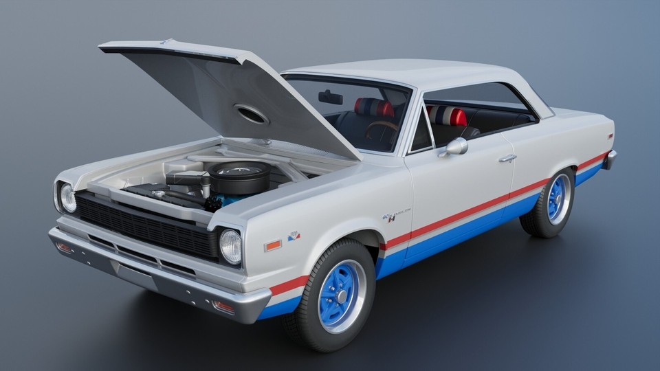 1969 AMC Hurst SC Rambler Model Kit - 1/24 - 3D Printed | eBay