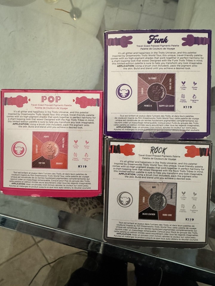 PUR X Trolls World Tour 3x POP•FUNK•ROCK Limited Edition Rare Pallets ...