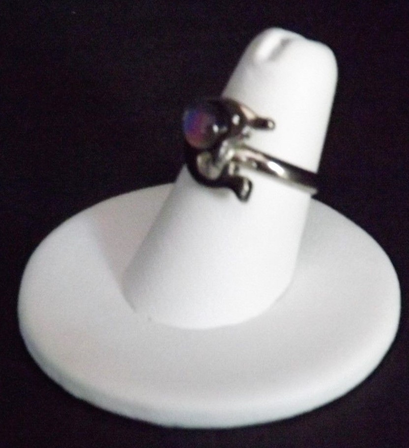 Dolphin Mood Ring--Adjustable - Gem