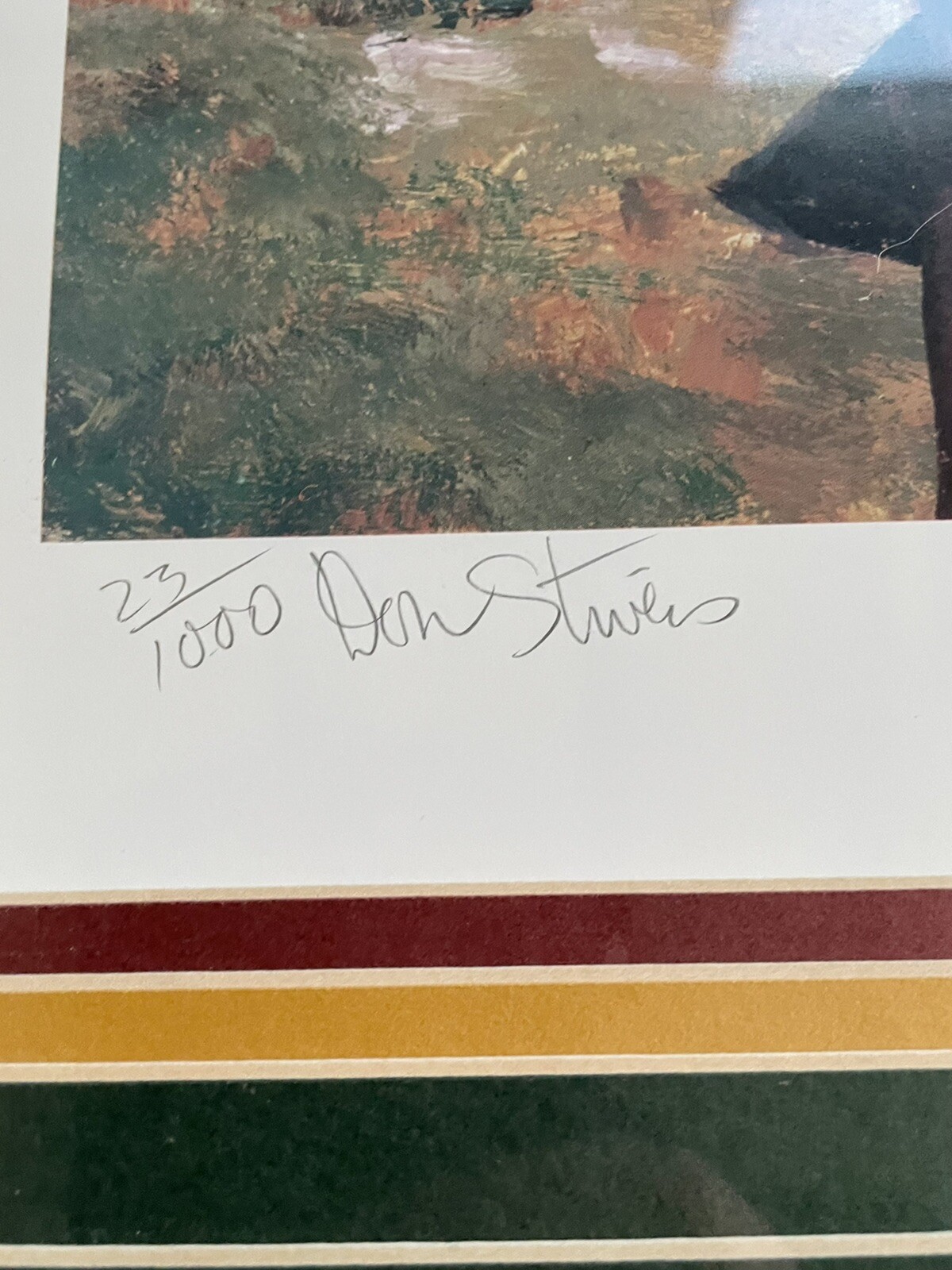 Fighting For Time Don Stivers 1991 23/1000 - Framed - With Certificate ...