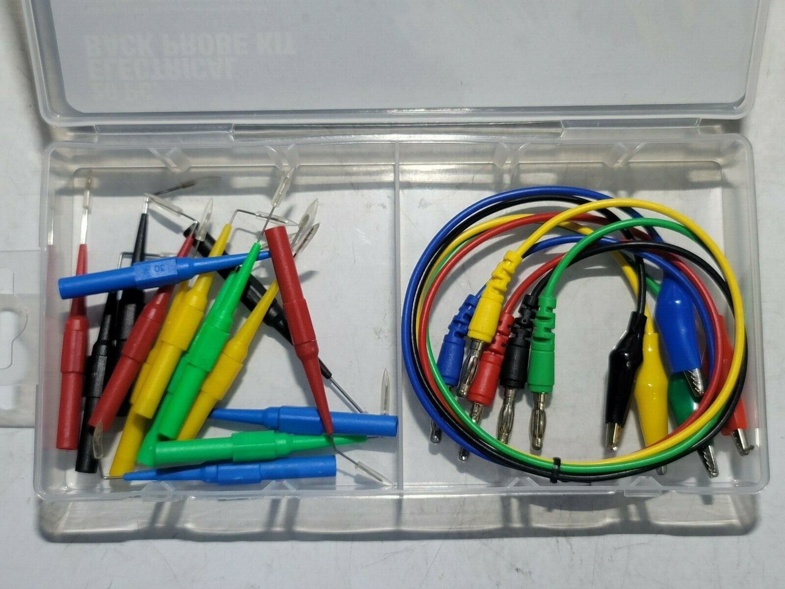 ATD 20pc Electrical Back Probe Adapters & Test Lead Extension Kit ...
