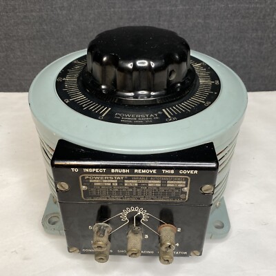 Transformers - Powerstat Variable Transformer