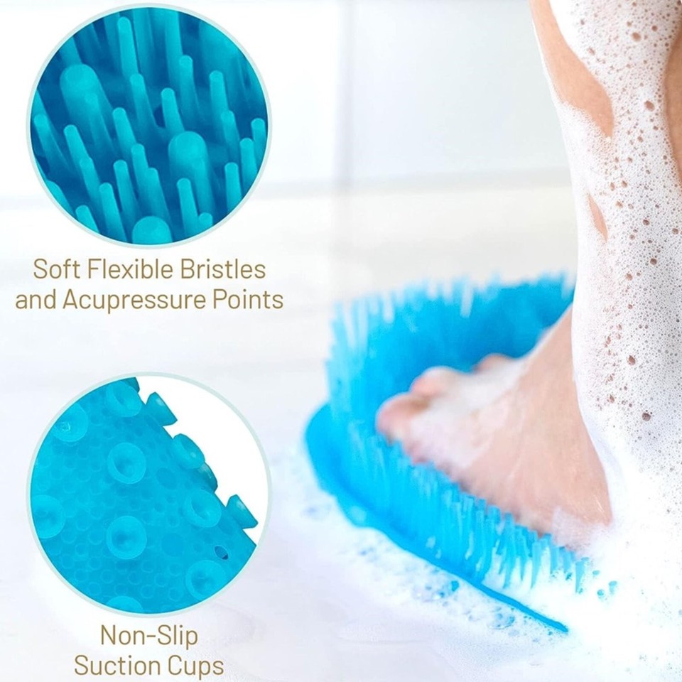 Sole Scrubber Foot Cleaner Shower Foot Massager by Love Lori Non-Slip ...
