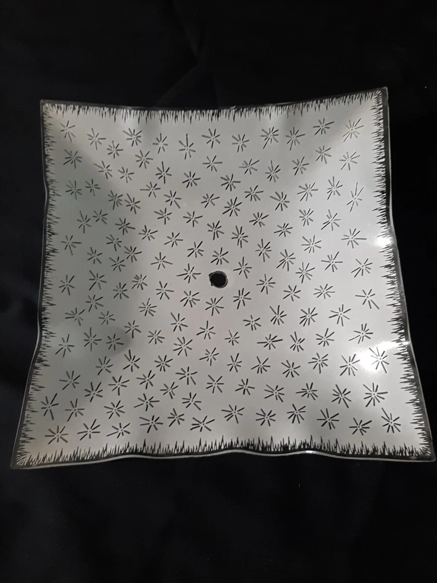 Vintage Atomic Glass Ceiling Shade