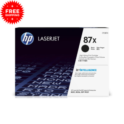 New HP 87X High Yield Black Toner Cartridge (CF287X) | eBay