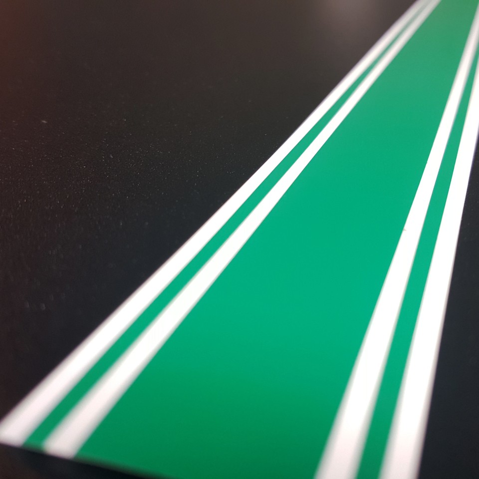 3" x 72" Vinyl Racing Stripe Pinstripe Decals Stickers *18 COLORS ...