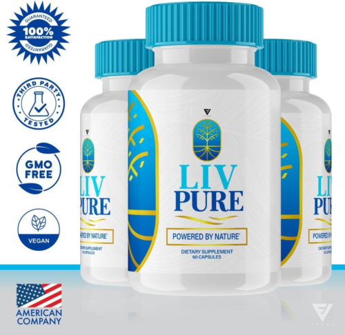(2 Pack) Liv Pure Loss Pills, Livpure Liver Detox Cleanse Management ...