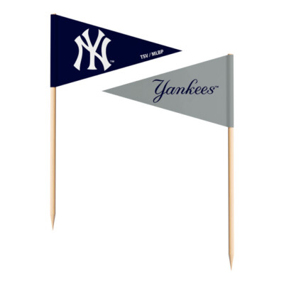 New York Yankees MLB Team Toothpick Flags - 36 pack Toothpicks | eBay