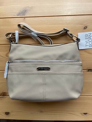 Tyler Rodan Handbag Crossbody - Beige - NEW with Tags | eBay