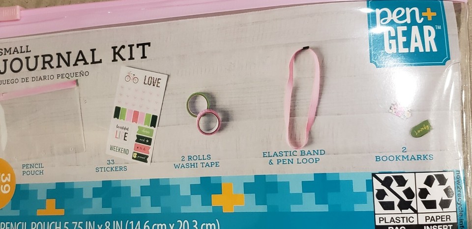 Pen + Gear Small Journal Kit 32 Pieces Pink | eBay