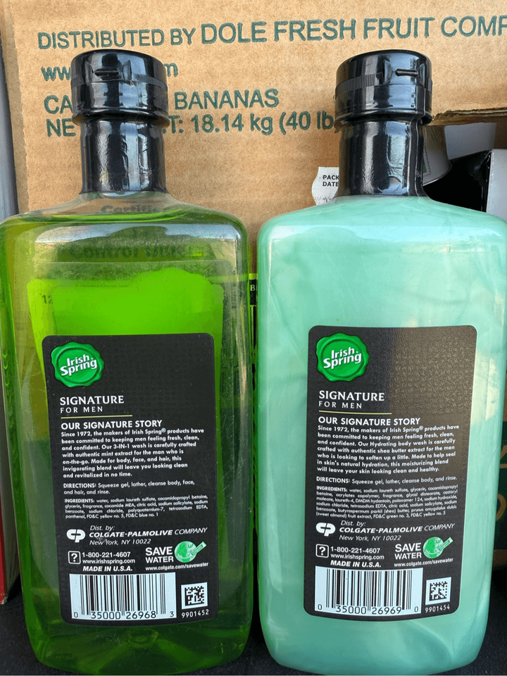 Irish Spring Signature For Men 3 In 1 & Body Wash Old Stock 15 fl oz ...