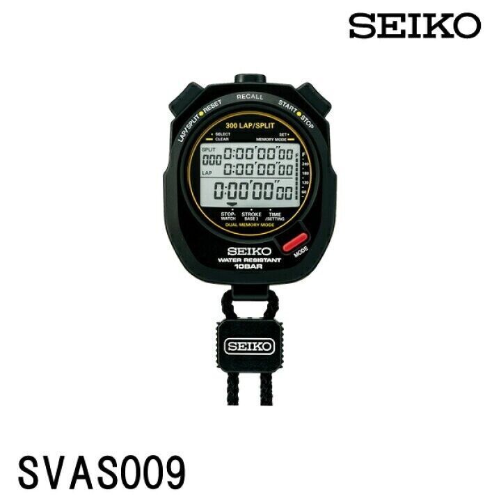 SEIKO Stopwatch SVAS009 Athletics Swimming Sports Lap Clock Calendar | eBay