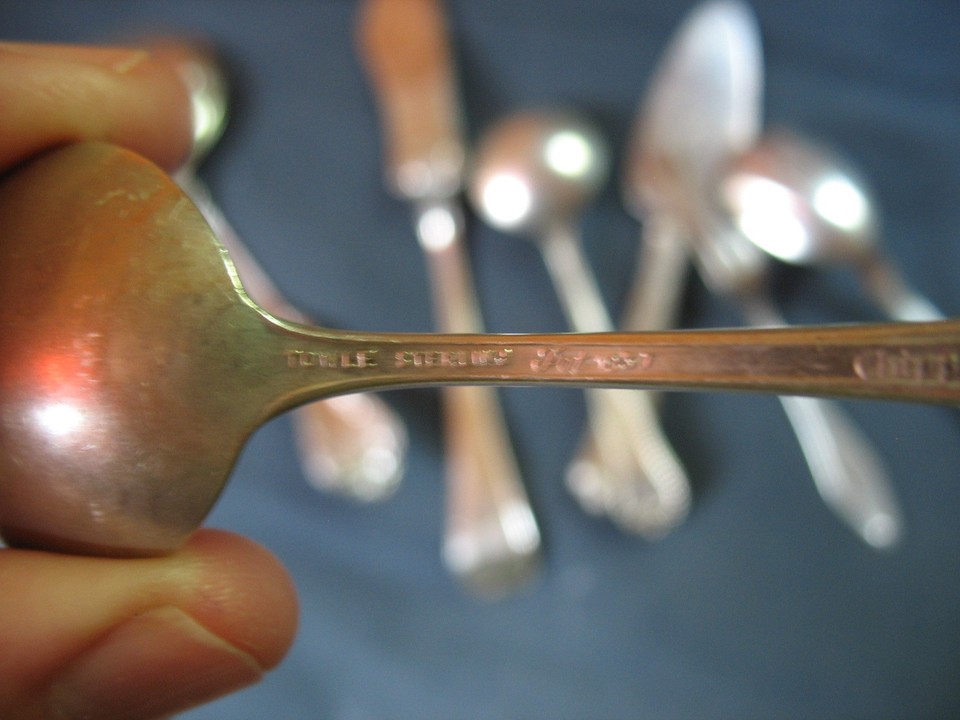 237 grams lot Sterling Silver Silverware Spoons Recovery Use or Scrap ...