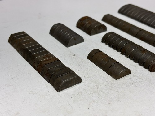 NOS lot of 83 Rare Restoration Hardware Woodruff Keys Machine Keyway ...