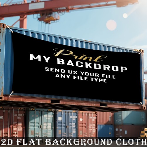 2D Flat Banner, 1pc Customized Banner - Personalized TextPhoto Banner ...