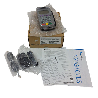 Verifone VX520 VX 520 Credit Card Machine Terminal Reader M252-653-A3 ...