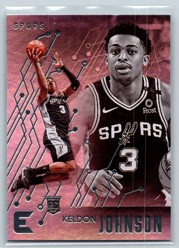 Keldon Johnson 2019 Panini Chronicles RC #213 San Antonio Spurs Rookie ...