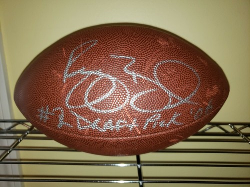 Reggie Bush Autographed Signed #2 draft pick ball rare signature ...
