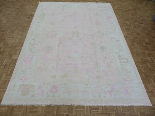 10 x 14 Hand Knotted Lavender Modern Oushak Oriental Rug G11990 | eBay
