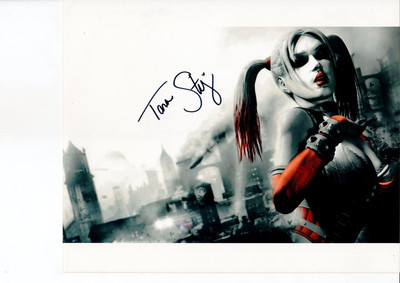 Tara Strong Signed 10x8 Autographed Photo Arkham Batman Harley Quinn ...