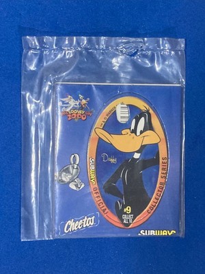 LOONEY TOONS DAFFY DUCK SUBWAY PROMO CARD SEALED W/CHEETOS COUPON 2000 ...