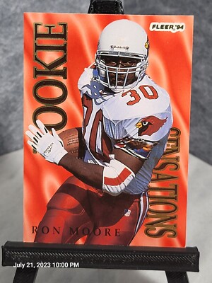 1994 Fleer Rookie Sensations Ronald Moore Ron Moore #14 | eBay