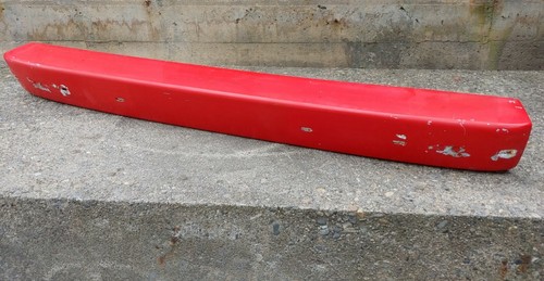 NICE CLEAN USED ORIGINAL GENUINE PORSCHE 944 951 REAR BUMPER BEAM RED ...