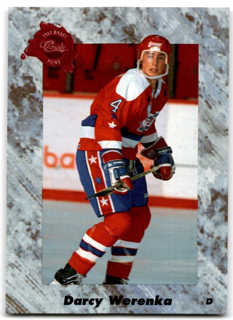 1991-92 Classic Draft Picks Darcy Werenka New York Rangers #33 | eBay