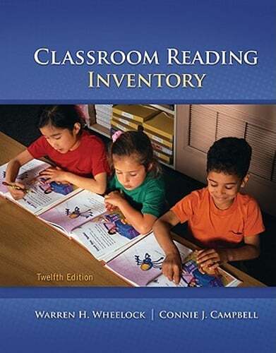 Classroom Reading Inventory by Warren H Wheelock: Used 9780078110252| eBay