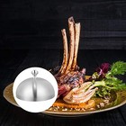Stainless Steel Restaurant Cloche Serving Dish Food Cover Dome Plate ...