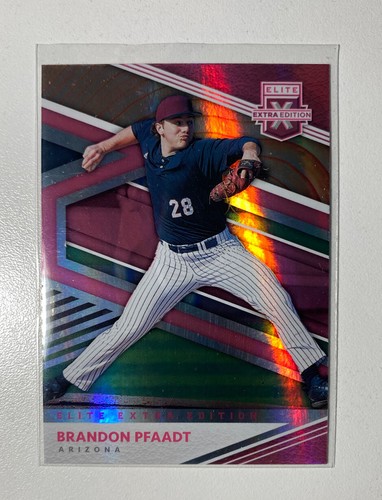 Brandon Pfaadt 2020 Elite Extra #156 Pink SP Arizona Diamondbacks 🔥 ...