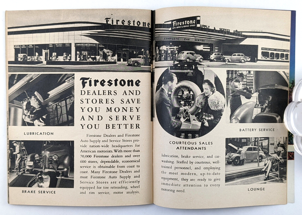 Firestone Builds Today The Tire Of Tomorrow Booklet New York Worlds ...