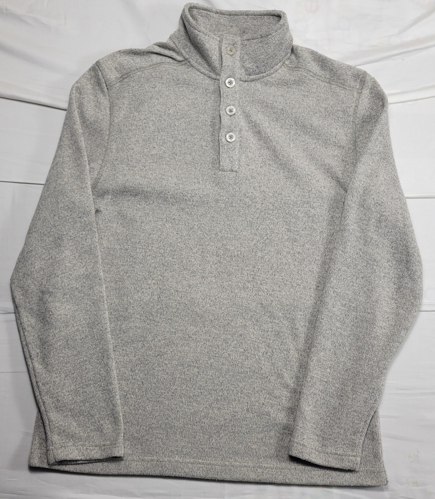 Allen Oliver 1/4 Button Sweater Men's Size Medium Long Sleeve High ...