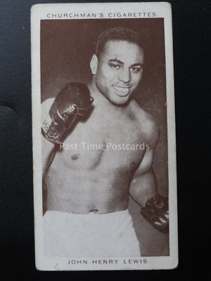No.24 JOHN HENRY LEWIS - Boxing Personalities by W.A. & A.C. Churchman ...