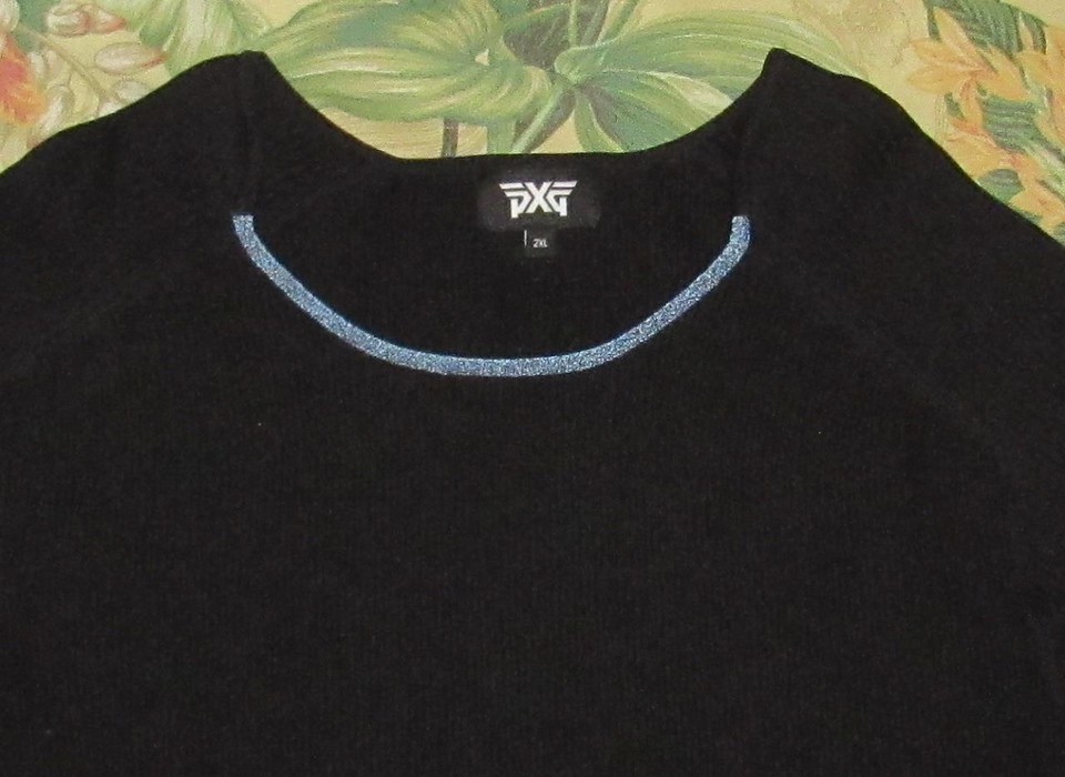 PXG X NJ Long Sleeve Black Knitted Hybrid Base Layer Sweater 2XL | eBay