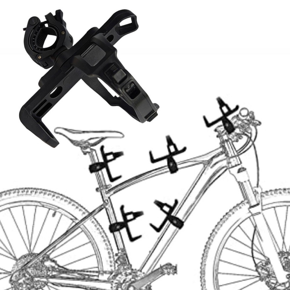 Handlebar Cup Holder Bike Bottle Cage Anti-shake Stabilization For ...